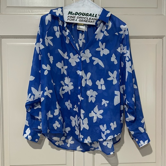 Finley | Tops | Finley Floral Blouse Never Been Worn | Poshmark